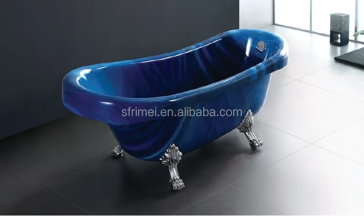 K-8885c Blue Color Bathtub Royal Clawfoot Soaking Bathtub Cheap ...