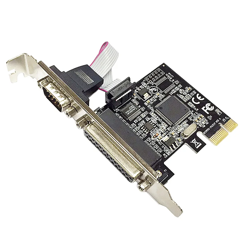 Diewu High Quality Pcie To 2 Serial+1 Parallel(ch382) Express Card ...
