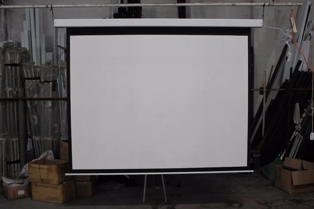 Projection Screen Roll Up Screen/black Color Screen Case - Buy Roll Up ...