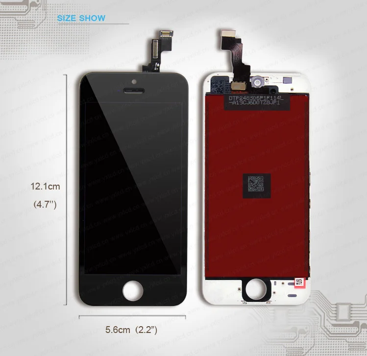 100% Guarantee Mobile Phone Lcd Display+ Touch For Apple Iphone 5 5g ...