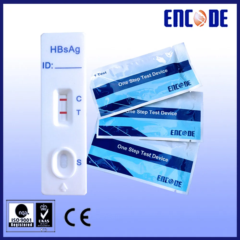 Hepatitis Test Cassette / 2015 One-step Hbsag Test Kit / Hepatitis B ...