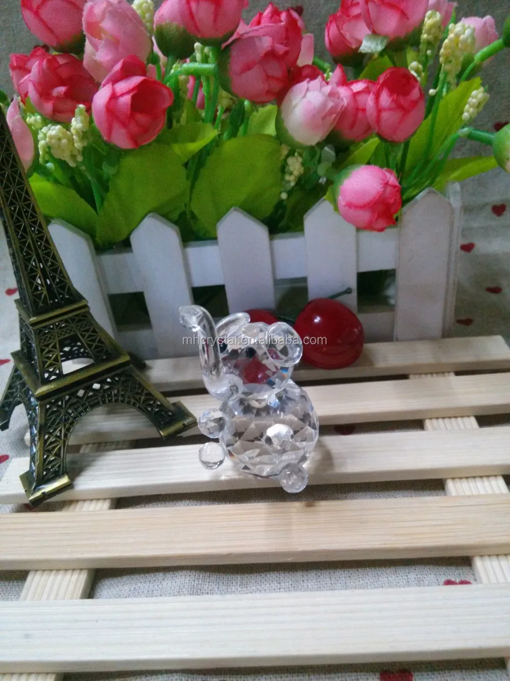 Mini Crystal Elephant Animal Figurine Mh-d0392 - Buy Crystal Animal ...