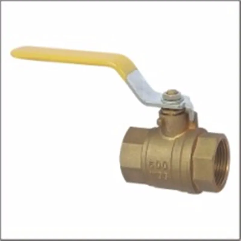 Cw617n Material Brass Ball Valve With Brass Forged Body Nickel Plated ...