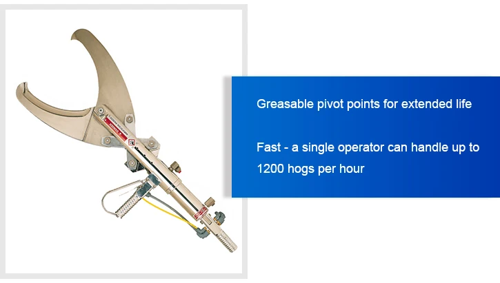 Jarvis 3-HD Electric-Hydraulic Powered Hog Head Dropper