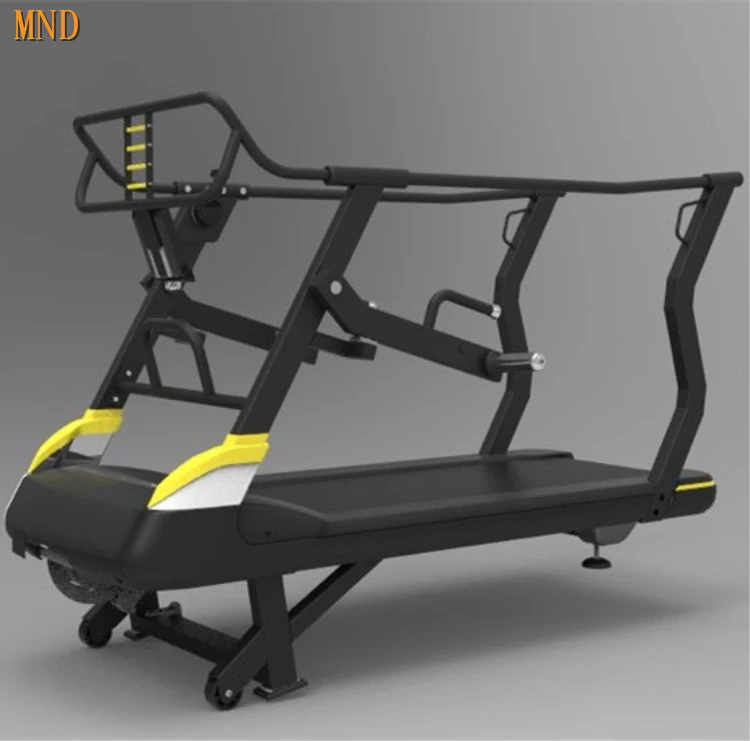 New Products Manual Plate Load Treadmill Non Power Treadmill For Gyms ...