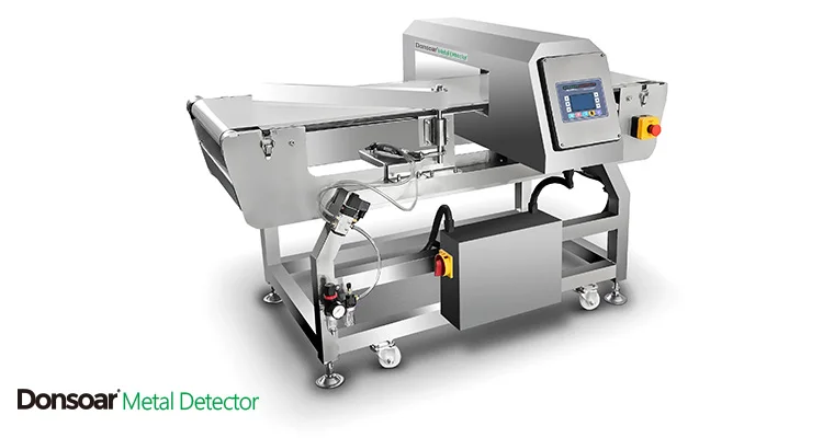 High Sensitivity Food Grade Metal Detector With Automatic Rejector ...