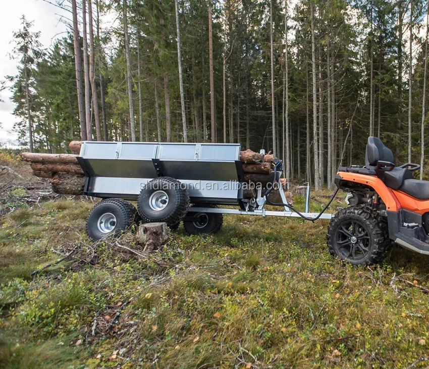 1000kgs De Gran Capacidad De Carga Del Remolque Para Atv/quad/remolque ...
