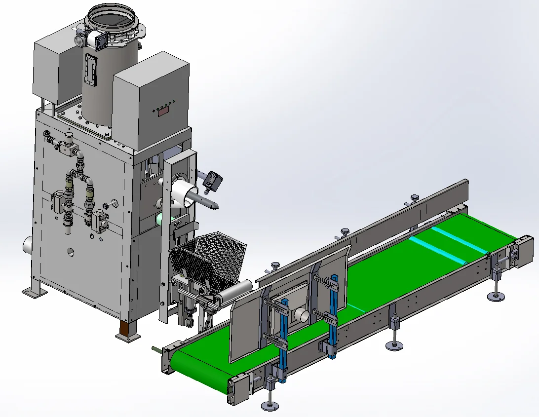 Pneumatic 5-50 Kg Valve Bag Auto Weighing Packing Machine - Buy Auto ...