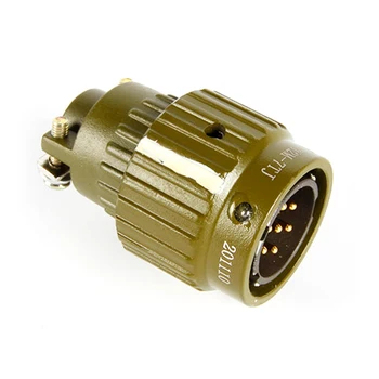 Waterproof Quick Plug Soldering Amphenol 7 Pin Male Circular Connector ...