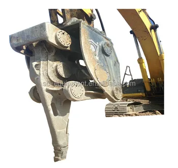 Excavator Vibro Hammer Hydraulic Vibro Ripper With France Motor - Buy ...