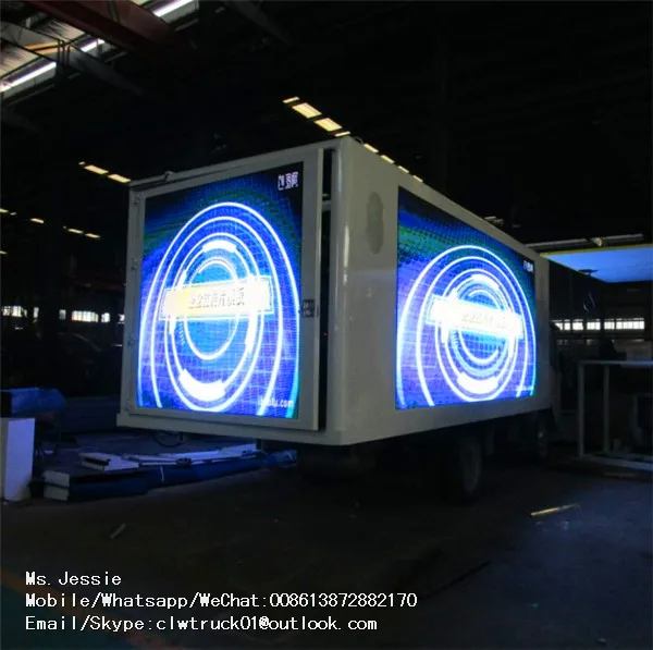 Big Size P4 Mobile Truck Led Tv Screen Commercial Advertising Led ...