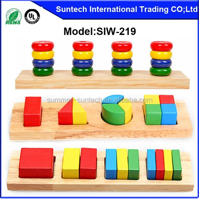 Montessori Teaching Aids Educational 14pcs Sets Wooden Toys - Buy ...