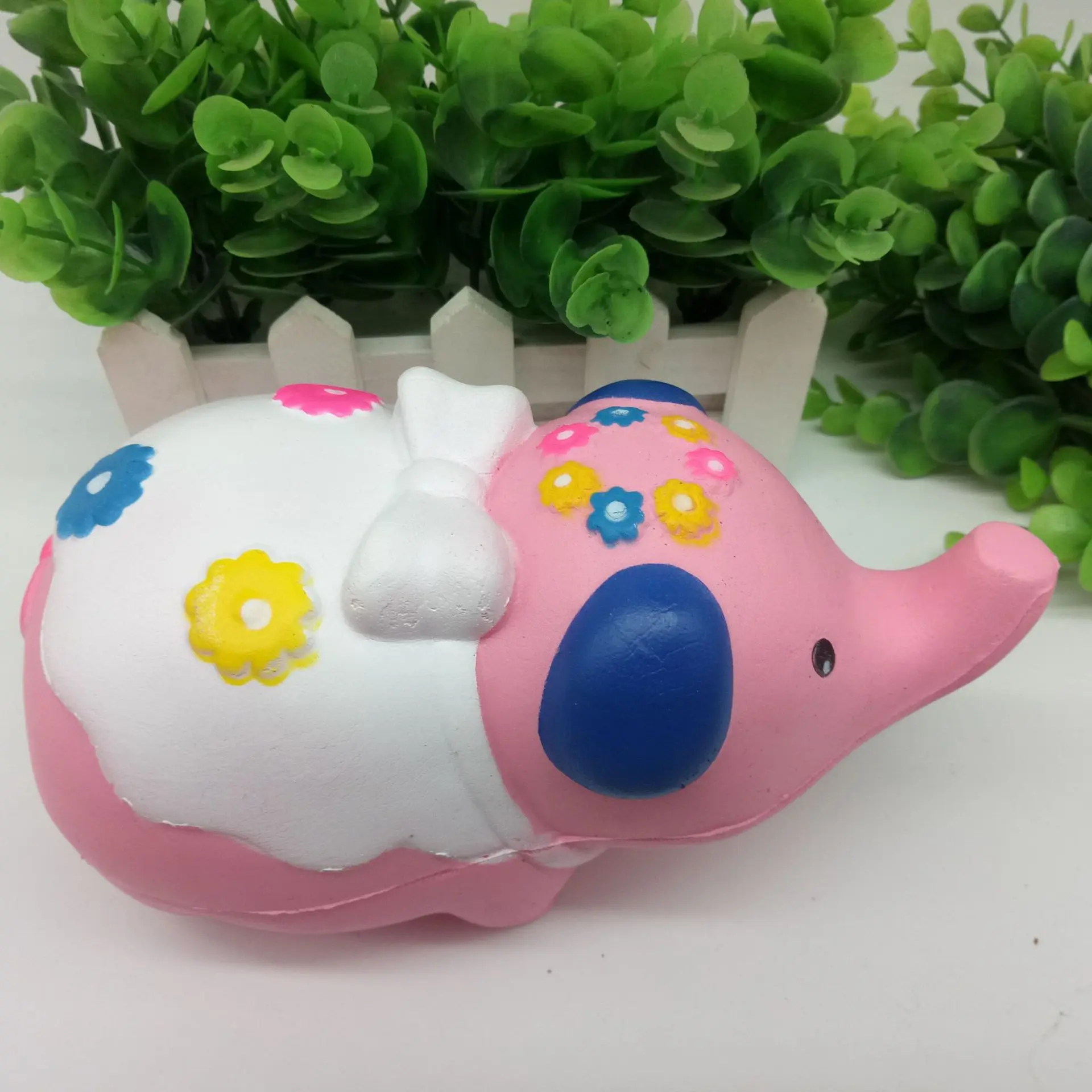 Mskwee Slow Rising Squeeze Squishies Jumbo Kawaii Pink Elephant Dumbo ...