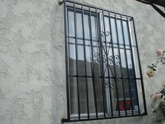Decorative Wrought Iron Bars for Windows & Balconies