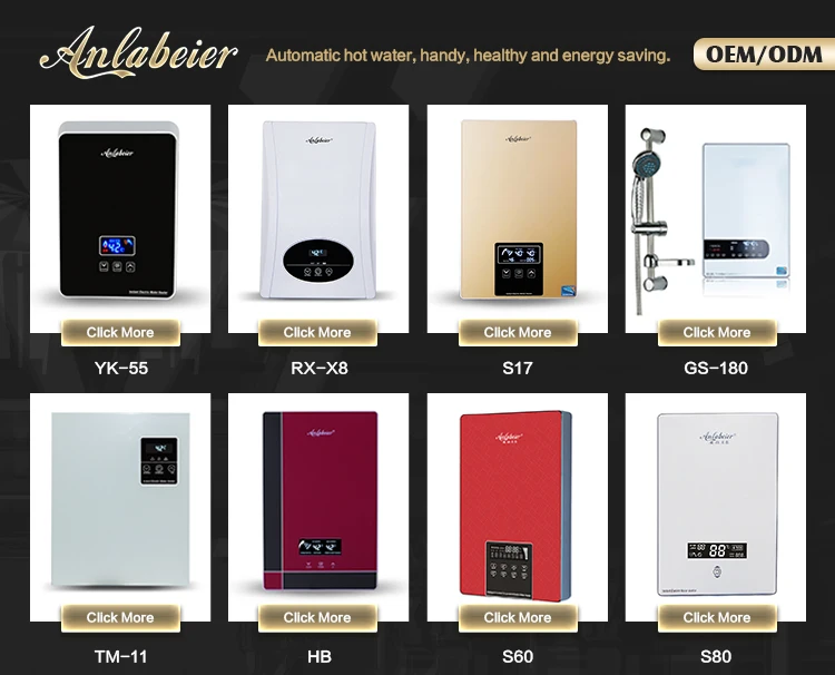 Wall Mounted Gleamous Instant Water Heater - Buy Gleamous Instant Water ...