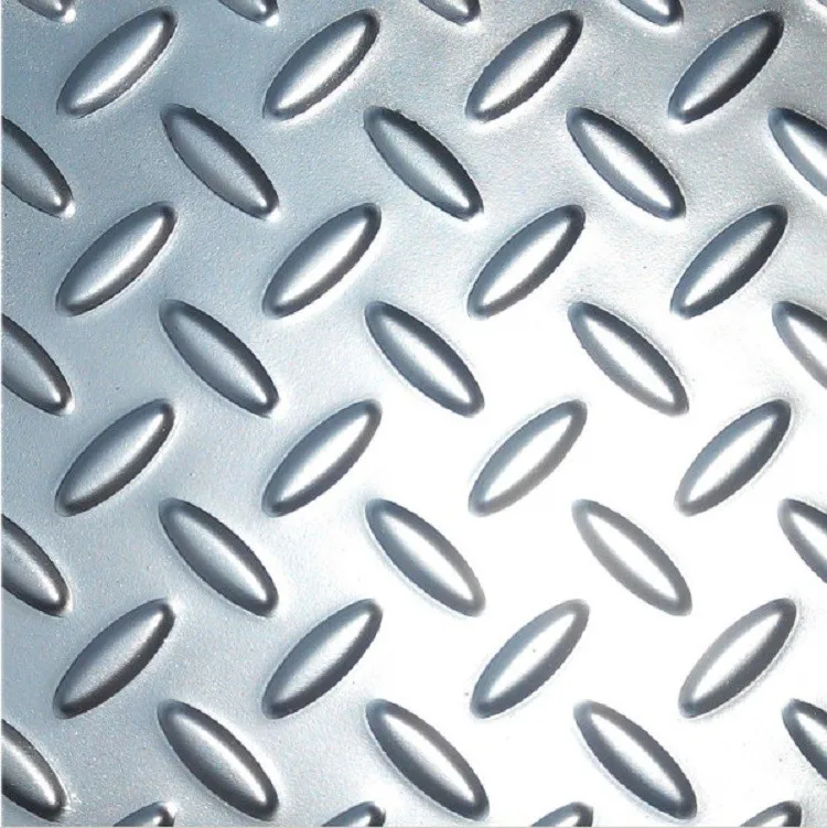 Checkered Plate Non-slip Plate Emboss Process Double-side Roller Emboss ...
