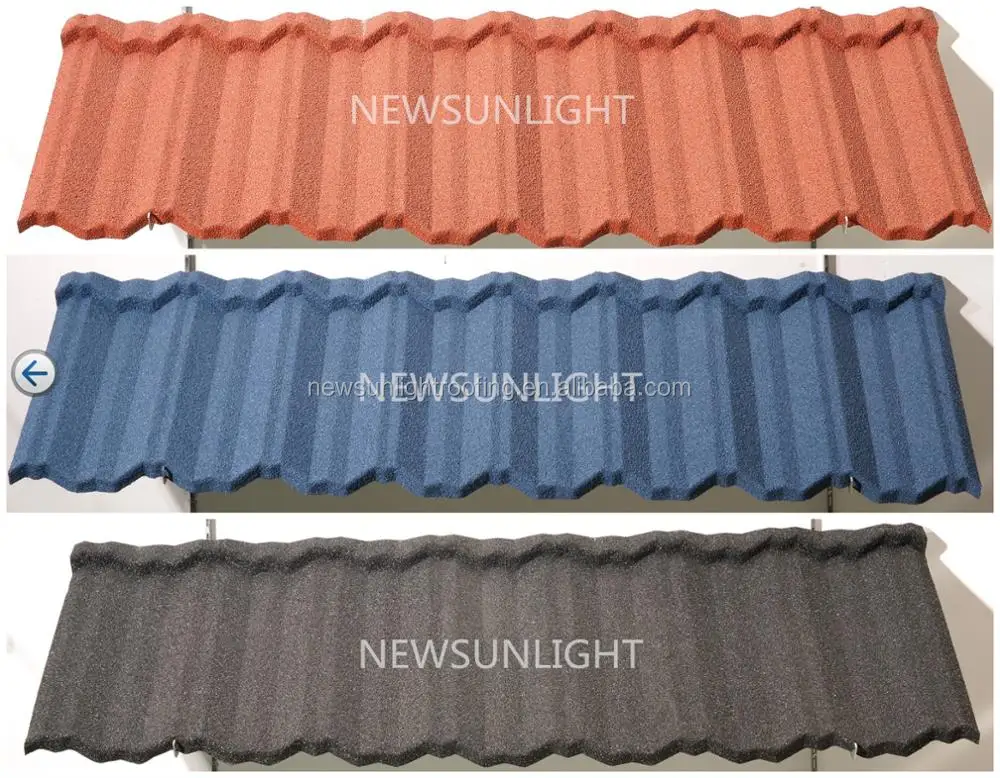 Roof Tile Ridge Cap 1320*420mm Color Stone Coated Metal Roofing Tile ...