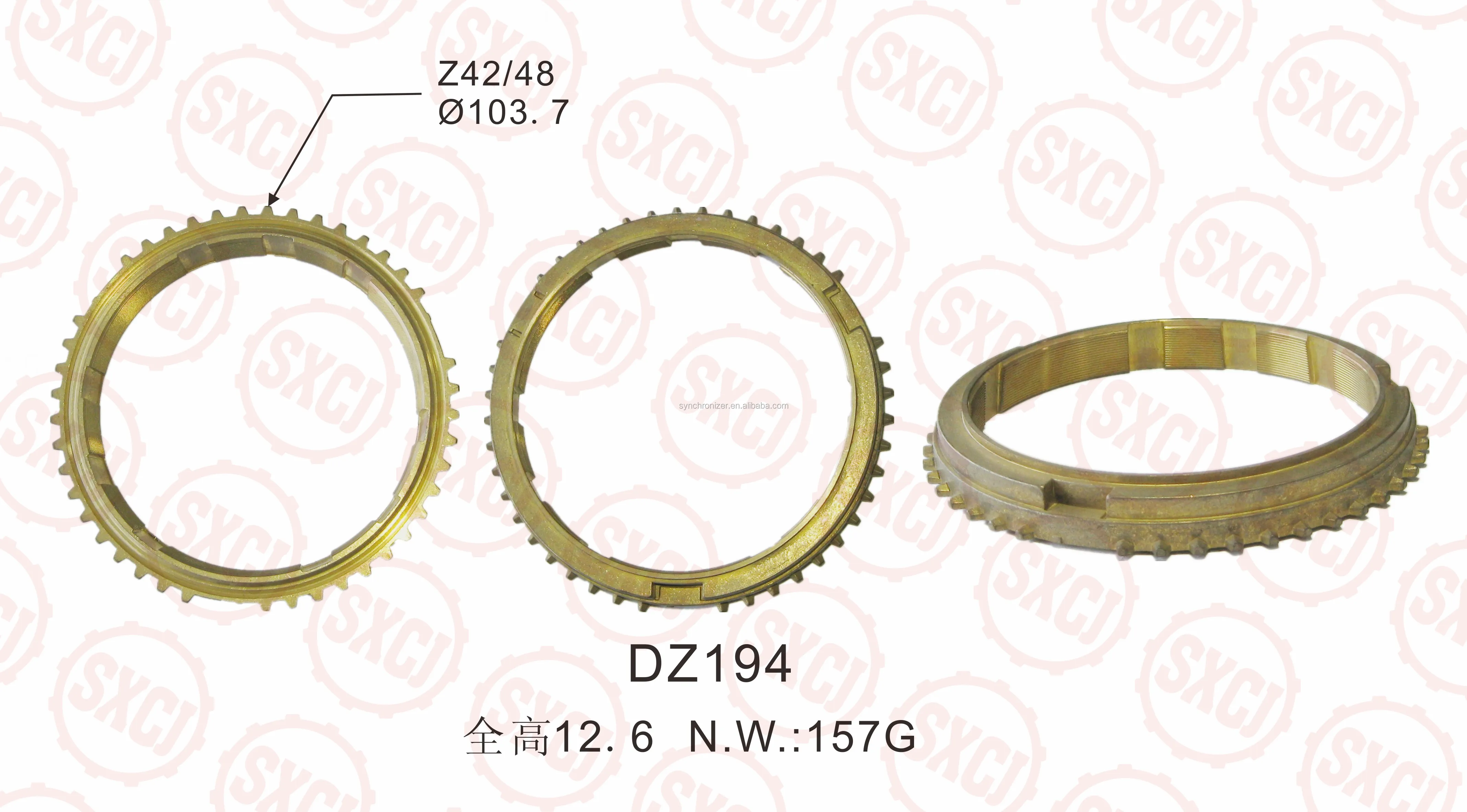 Piezas de transmisión sincronizador anillo para TOYOTA OEM 33368-60040 ...