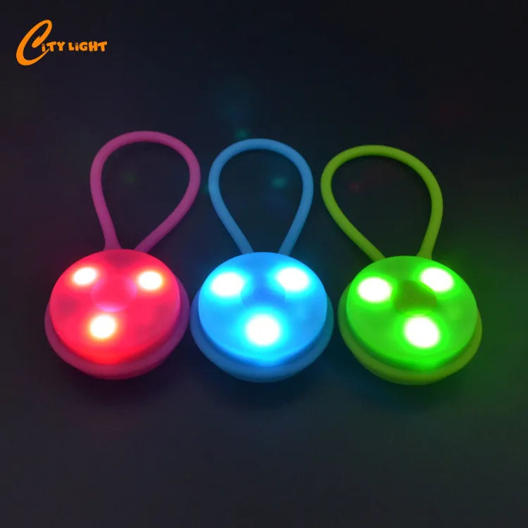 2018 Flexible Silicone Flashing Light Bag Light Led Zipper Light - Buy ...