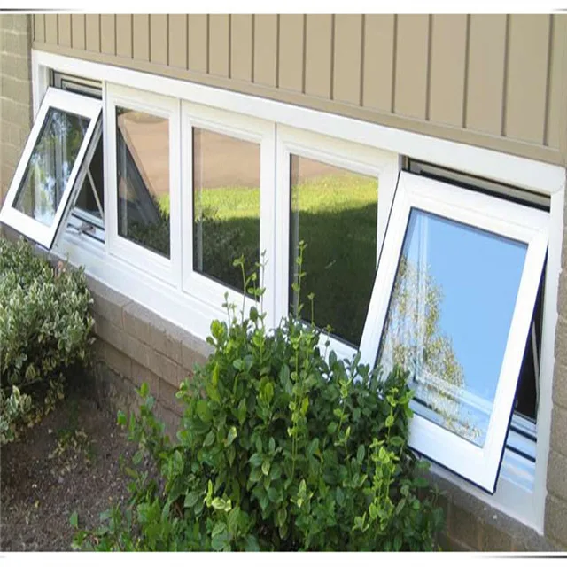 Upvc Swing Open Type Top Hung Window,Outward Opening Awning Window ...