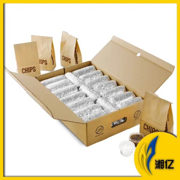 Custom Print Food Packaging Carrier Pop Up Catering Tray Food Display ...