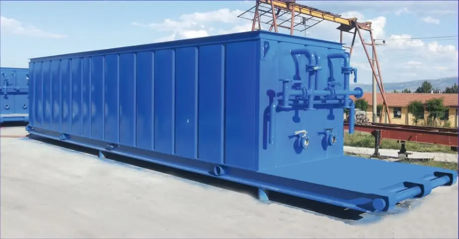 Above Ground 500 Bbl. Mobile Storage Frac Tank - Luqiang