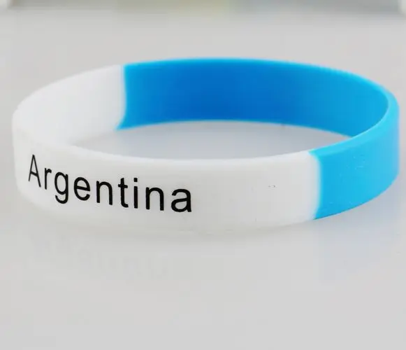 Personalized Printing Silicone Rubber Wristbands Custom ID Baller Bands