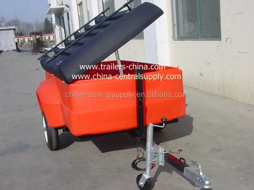 Galvanised Box Fiberglass Poly Trailers Of High Quality Ct0016 - Buy ...