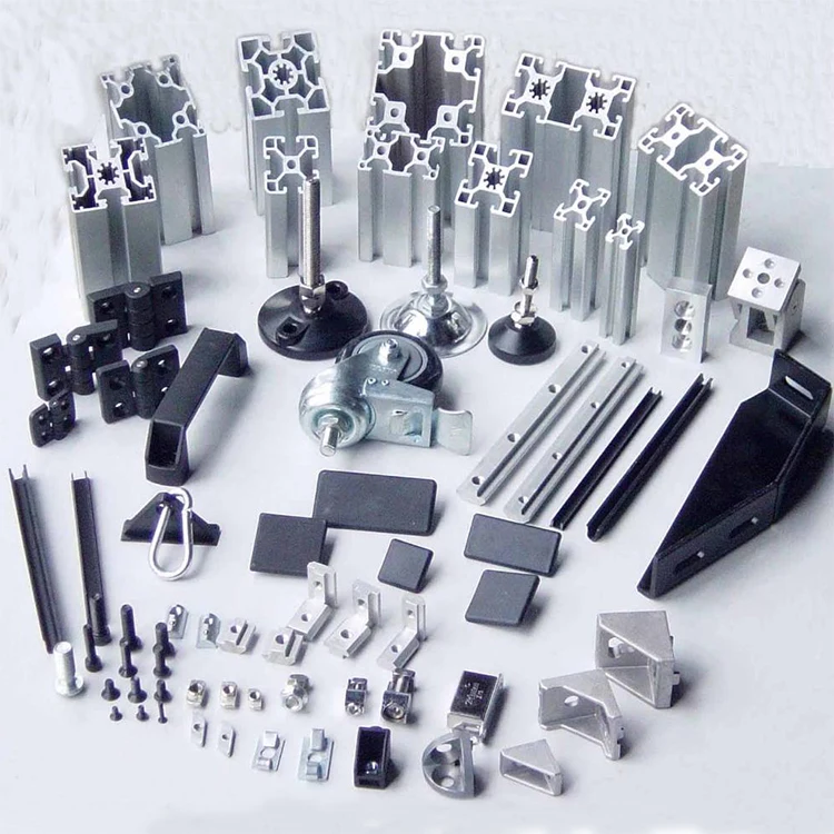 Premium Quality Aluminium Guide Rail For Equipment Assembly Line 40x40 ...