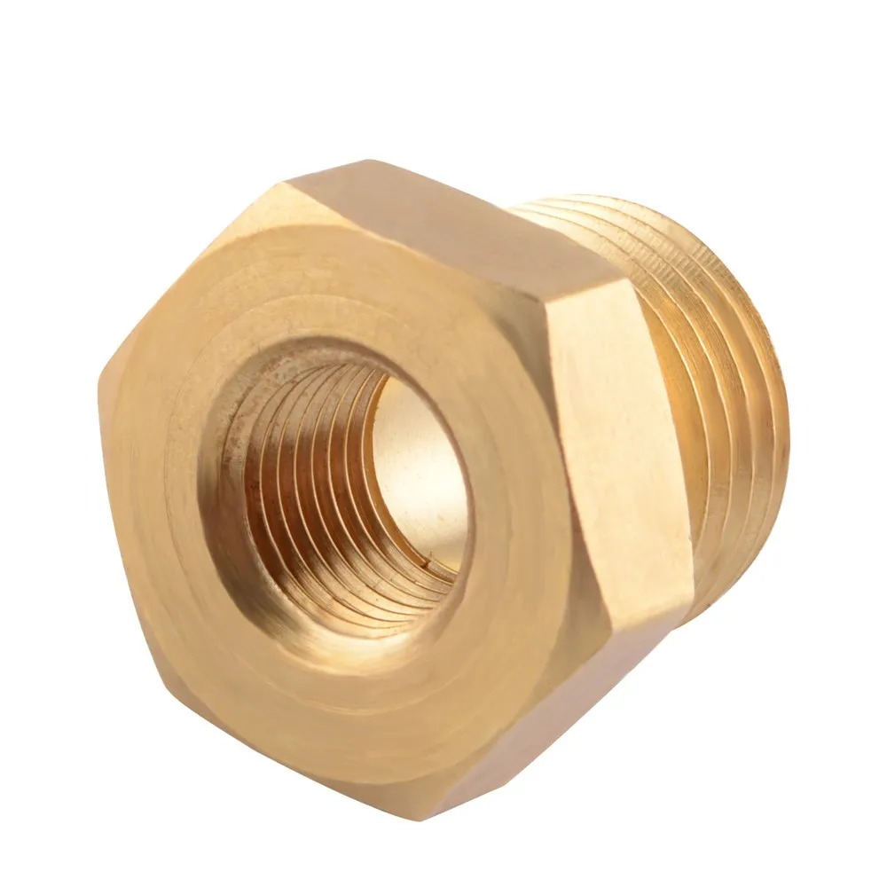 Brass Sump Plug Sensor Adapter - 1/8 NPT Female to M16*1.5 Male