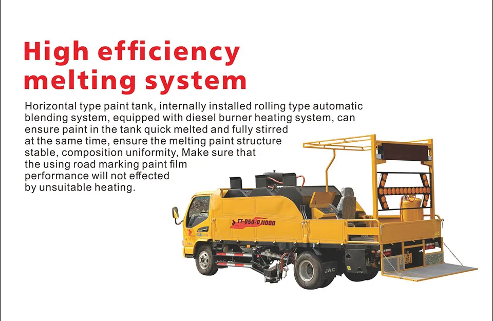 Road Marking Truck | Tatu Brand Road Marking Truck | Road Marking ...