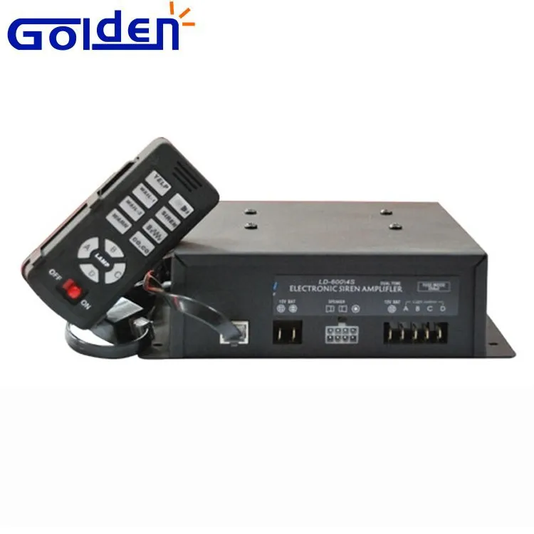 12v Cjb 200w Premier Hazard Remote Police Emergency Vehicle Siren For ...