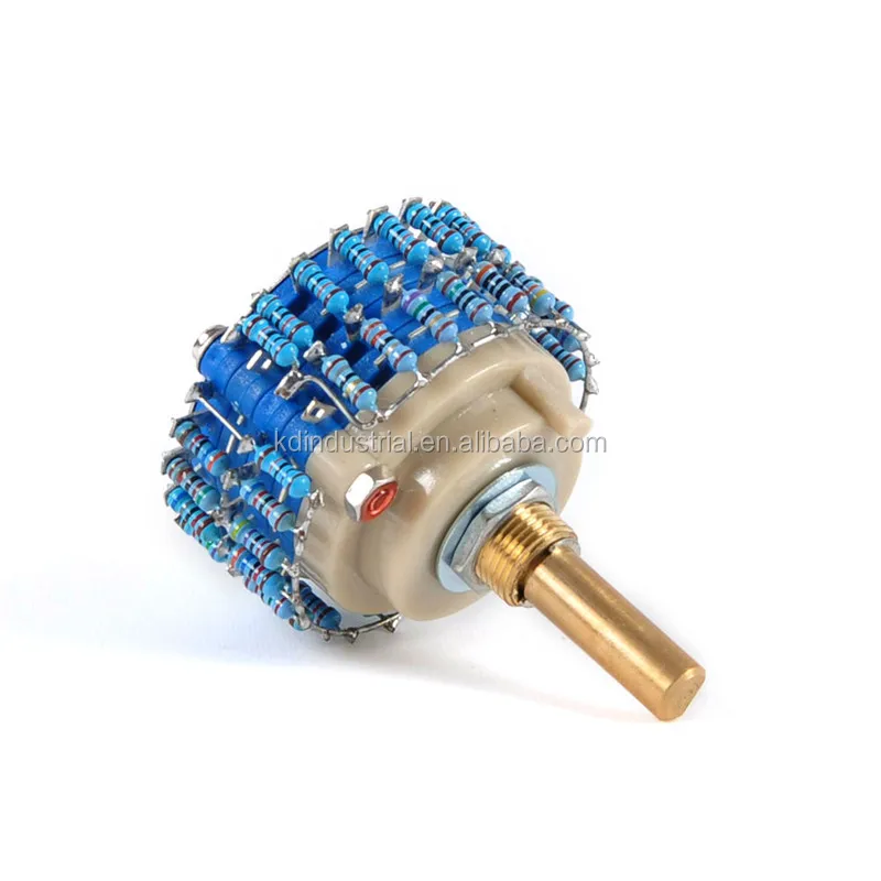 2 Pole 24 Step 100k Ohms Potentiometer - Buy Potentiometer,2 Pole 24 ...
