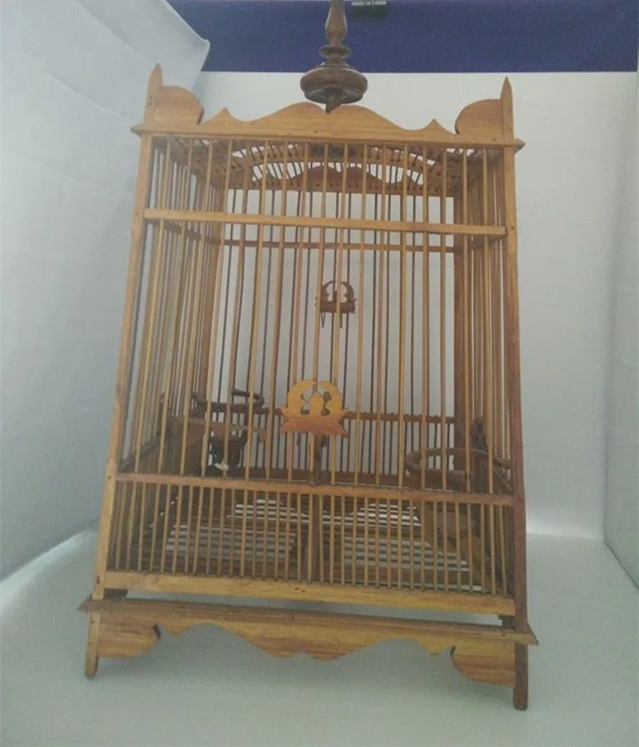 Quadrate Bamboo Bird Cage Bird Cage With Carving - Buy Bamboo Bird Cage ...
