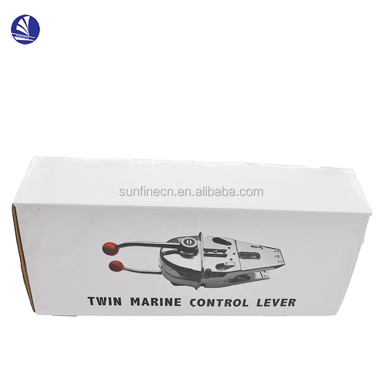 Marine Engine Twin Control Lever - American Type Boat Throttle & Gear ...