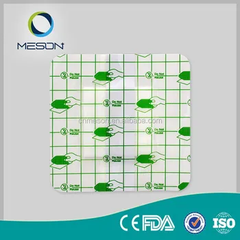 Surgical Mesh Transparent Polyurethane Film Pu Island Trauma Wound Care ...