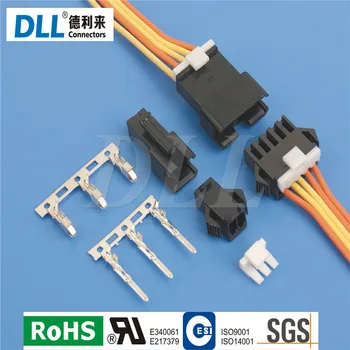 Jst Sm Type 2.5mm Smp-05v-bc Smp-06v-bc Smp-07v-bc Wire To Wire Connector - Buy Jst Sm Type ...