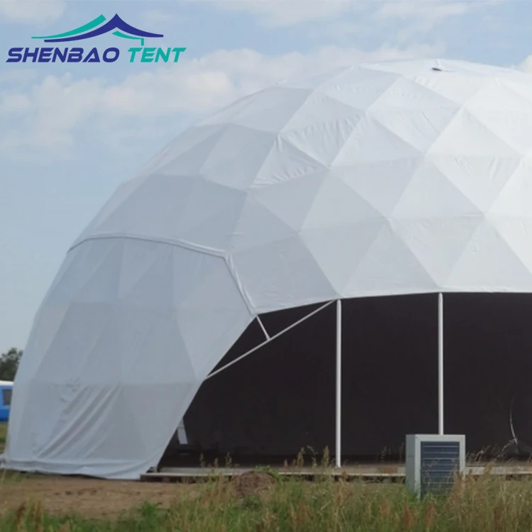 Customized Geodesic Greenhouse Domes with UV Protection