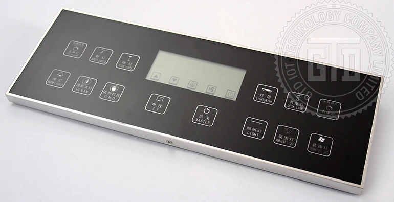 Customized Rs485 Communication Hotel Table-mounted Bedside Touch Switch ...