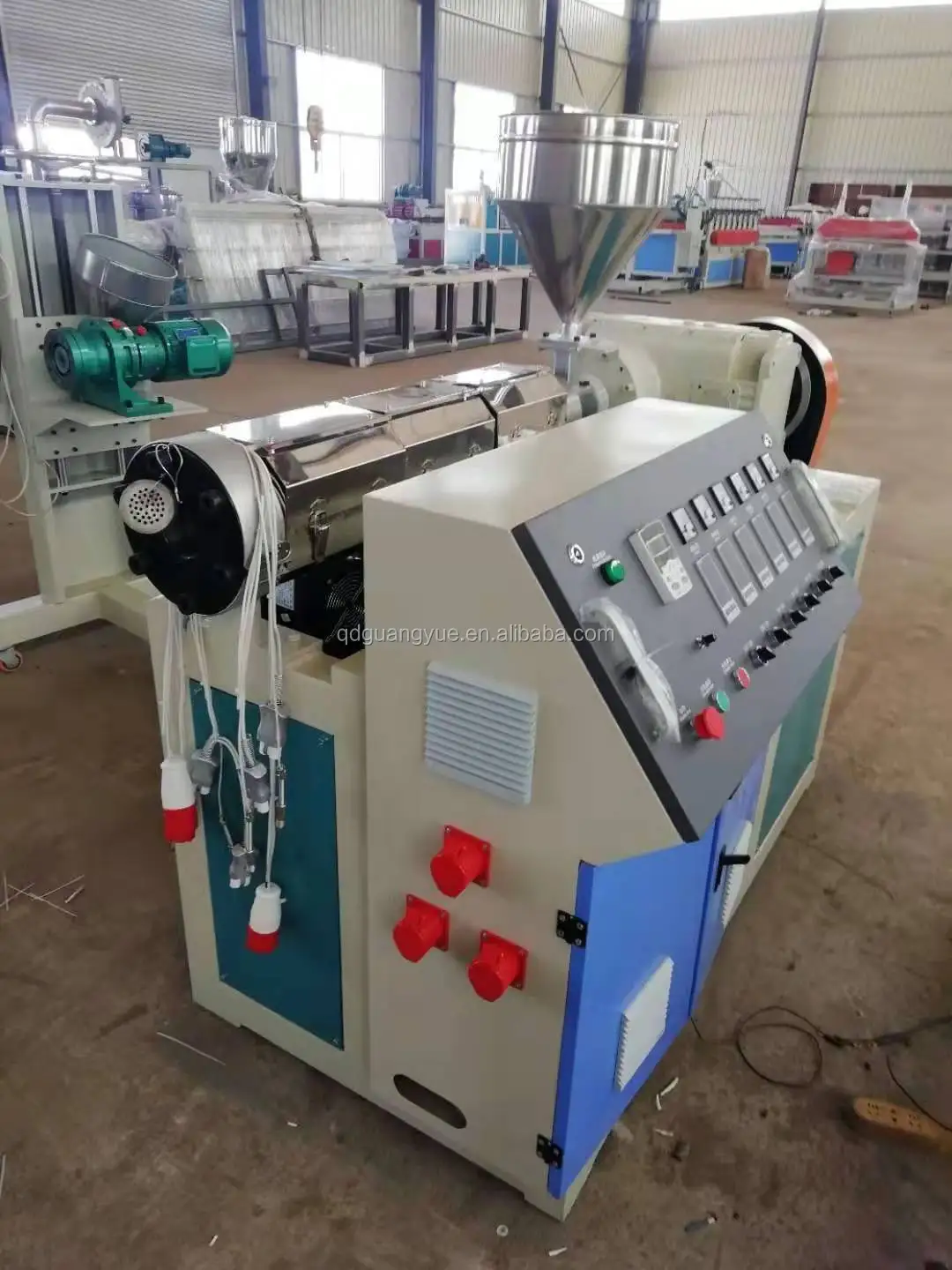 SJ65/30 PP Pipe Plastic Extruder Single Screw Extruder with CE| Alibaba.com