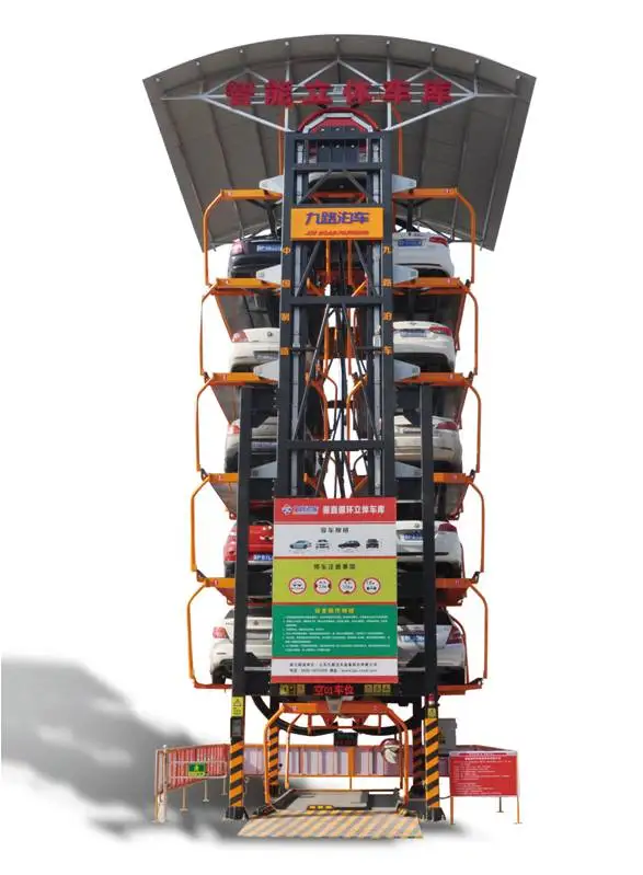 Vertical Revolving Platform Rotary Car Parking System - Buy Car Parking ...