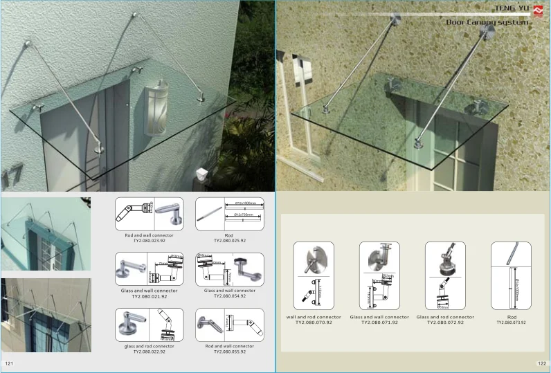 Stainless Steel Glass Canopy Fittings Connectors - Buy Canopy Fitting ...