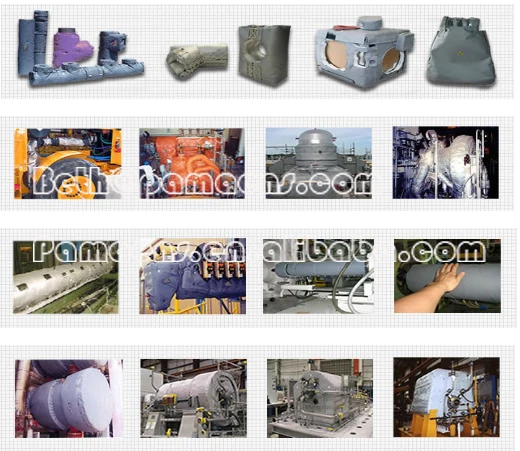 Reusable And Removable Industrial Steam Pipe Insulation - Buy ...