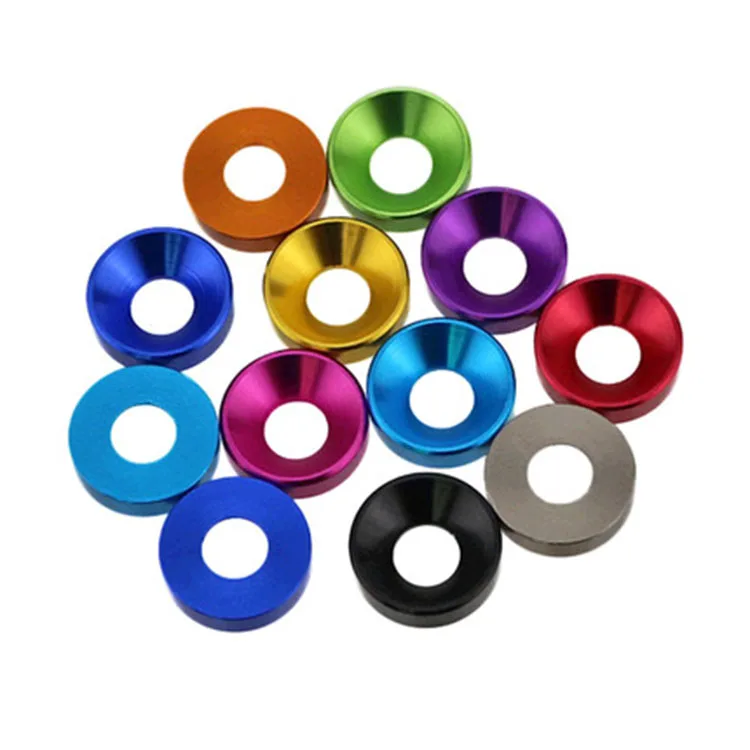 M2 to M8 Anodized Aluminum Washers for RC & General Use