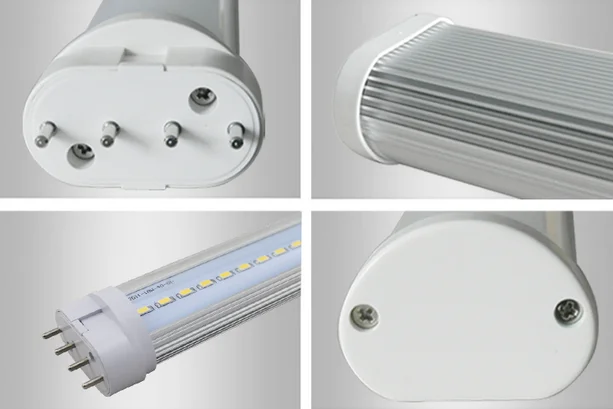 2g11 Base 4pin Led Light Tube Aluminium Profile And Pc Cover - Buy 4 ...