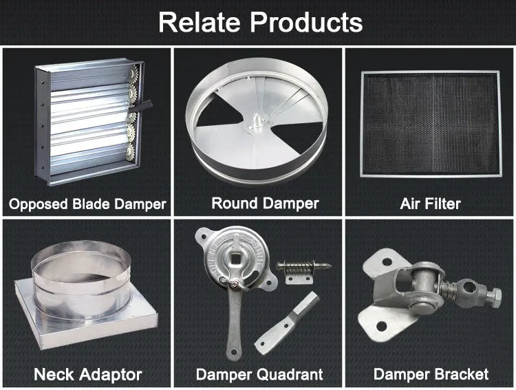 Hvac System Diffuser Galvanized Metal Diffuser Neck Adaptor To Round ...