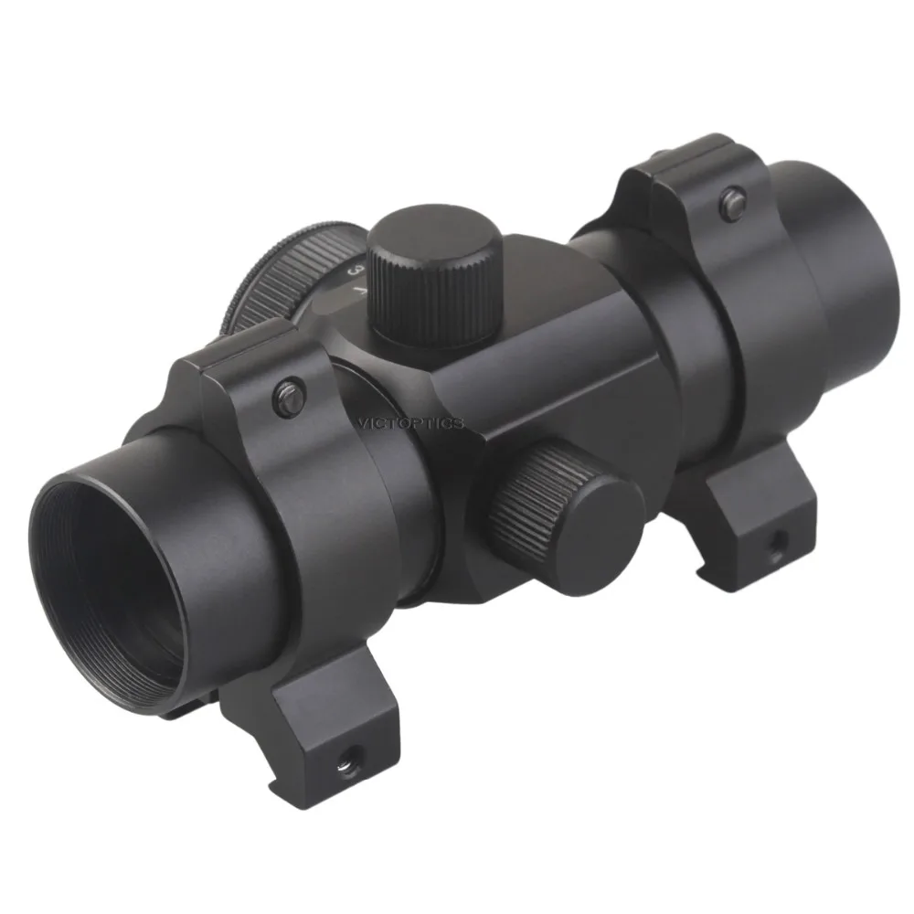 Victoptics 1x30 Red Dot Scope Super Cheap Scope 21mm Weaver Rings ...