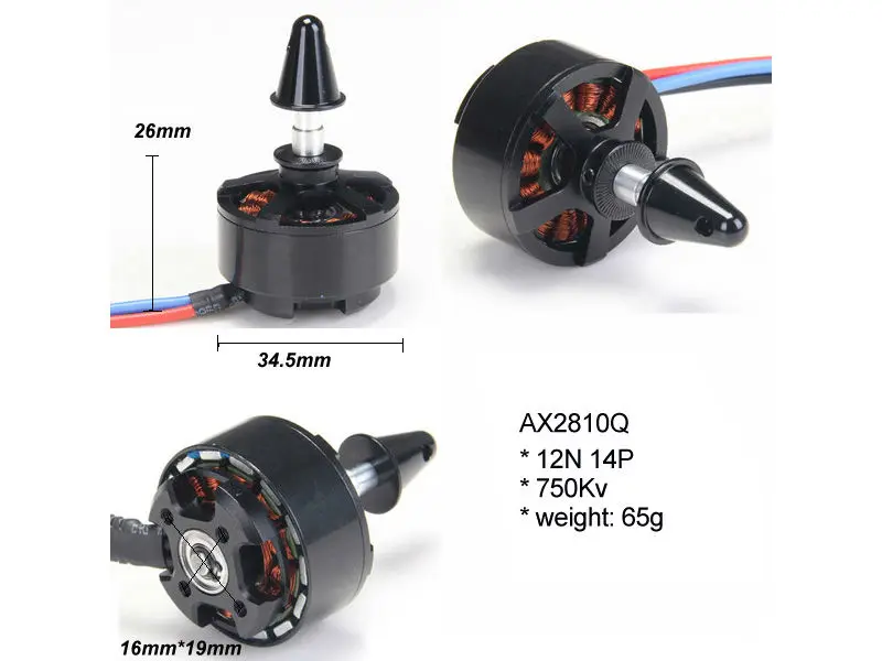 High Torque Hobby Brushless Outrunner Motors For Quadcopter Motor ...