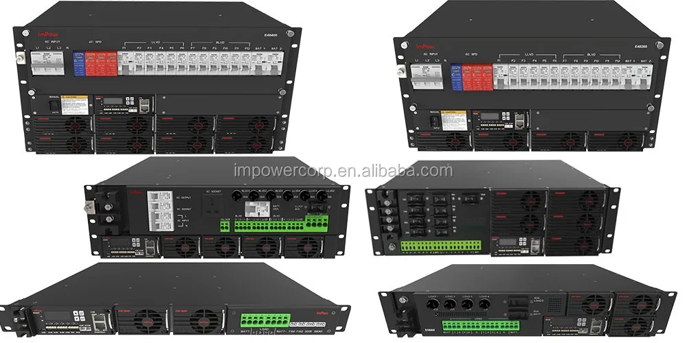 1U Telecom Power System - 48V Rectifier Modules 1.2kw-6kw