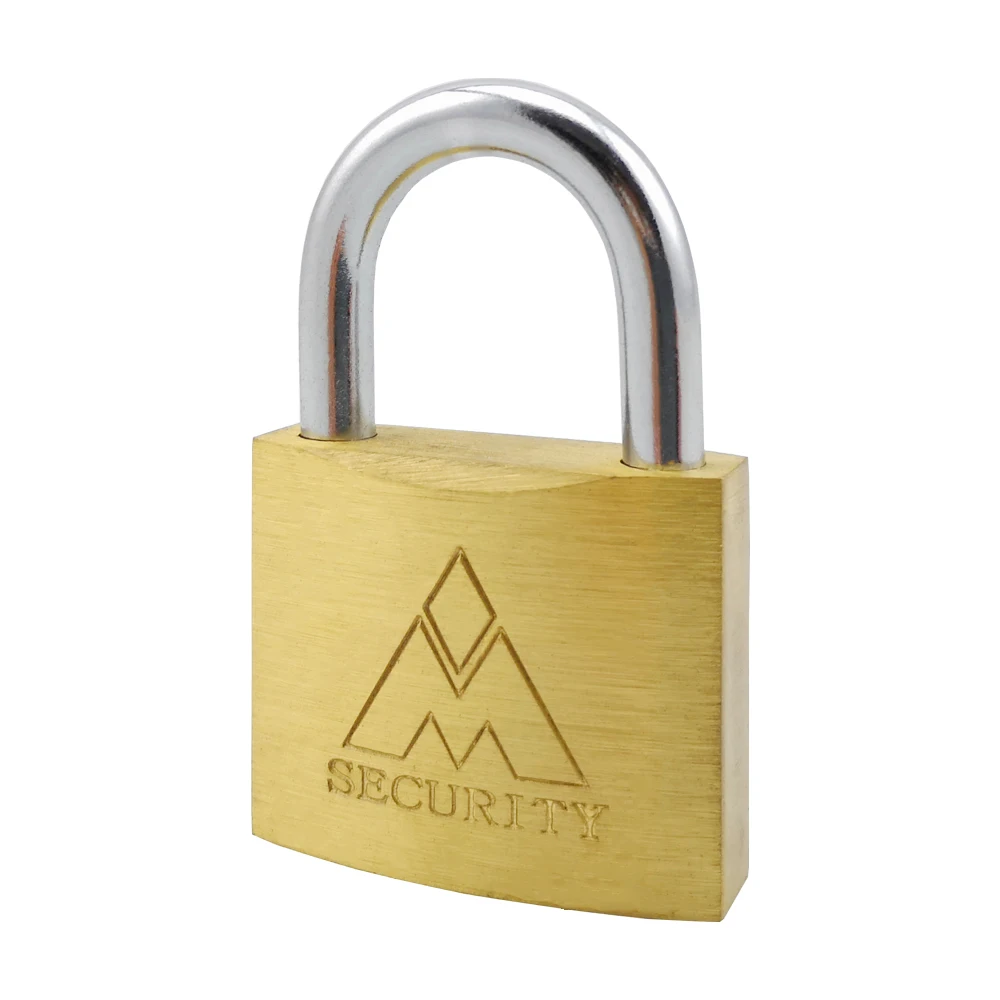 Heavy Duty Security Solid Brass Padlock Locks with Master Key